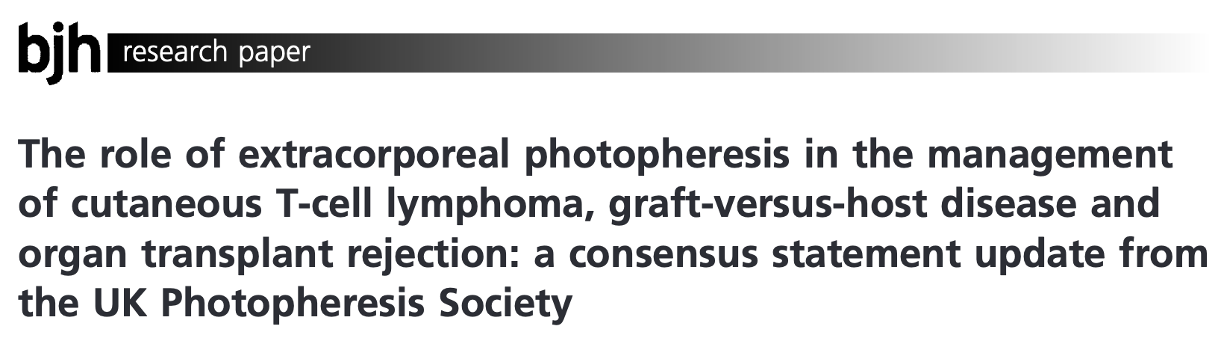UKPS Publications – The UK Photopheresis Society