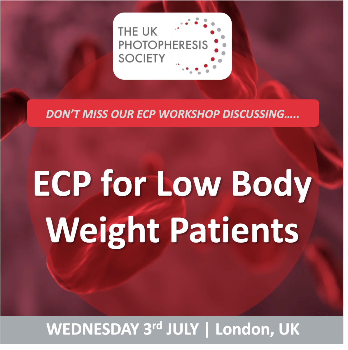 Upcoming UKPS Workshop – The UK Photopheresis Society